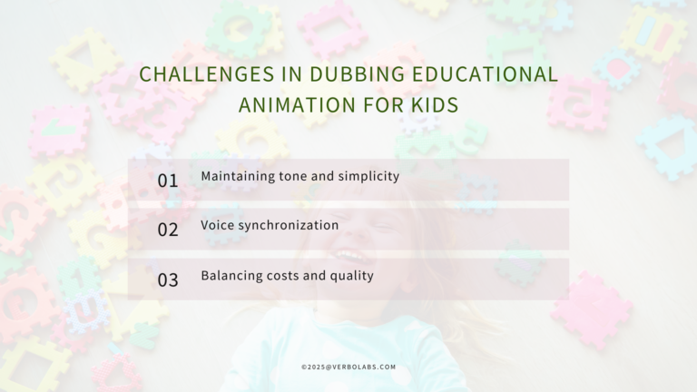Why Animation Dubbing Matters in Children's Educational Content - VerboLabs